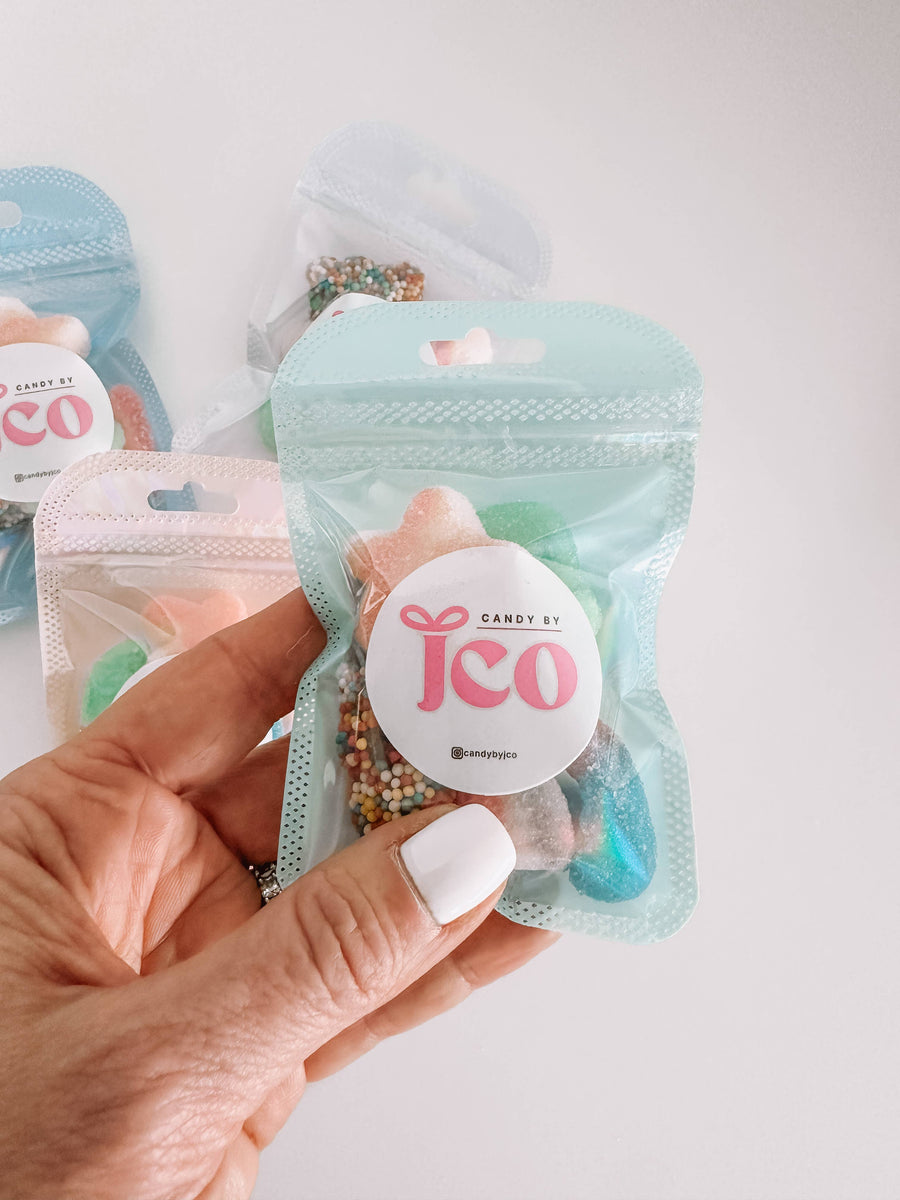 Mini Pastel Party Packs {candy zipper pouch} – okoboji love